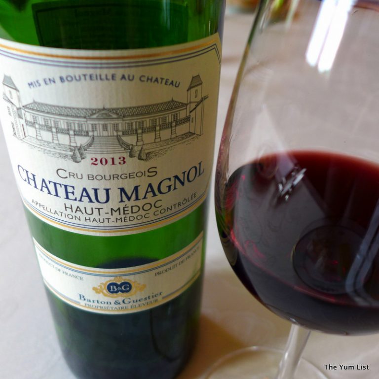 Chateau Magnol, Barton & Guestier, Bordeaux, France - The Yum List