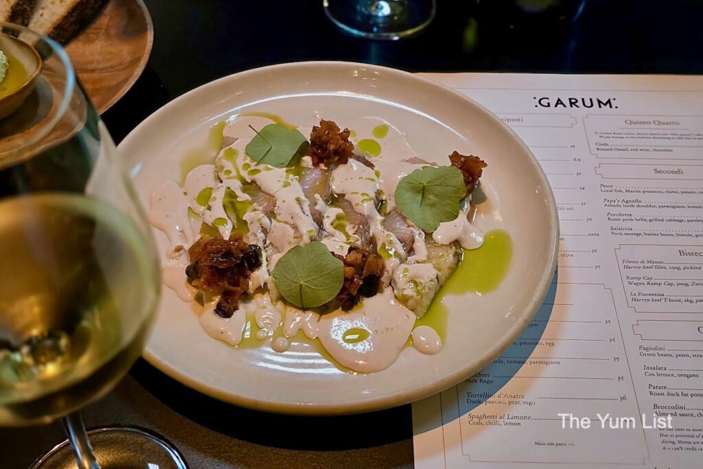 Italian Restaurant Perth - Garum at The Westin - The Yum List